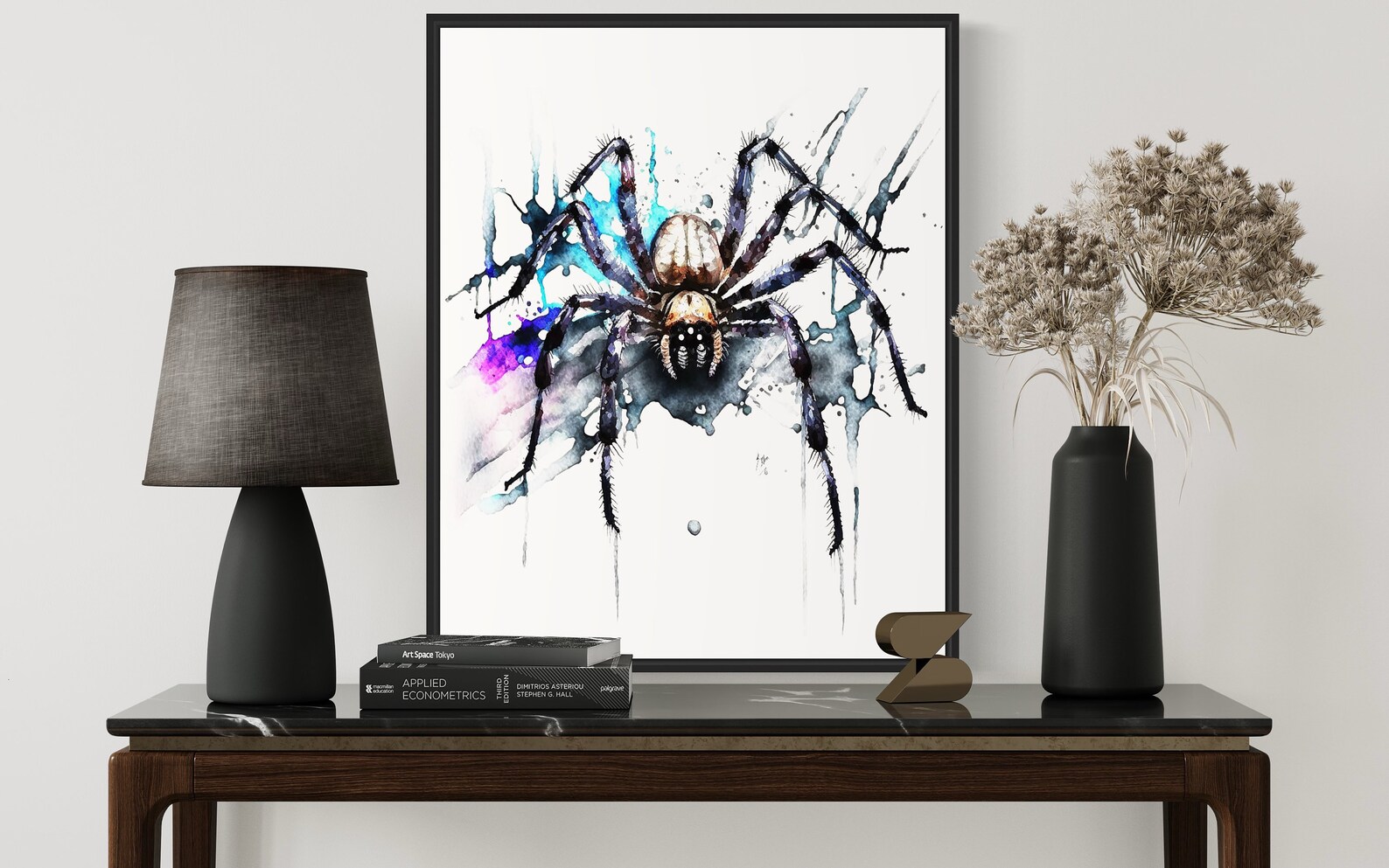 Spider Watercolor Art Print Spider Painting Wall Art Poster - Etsy