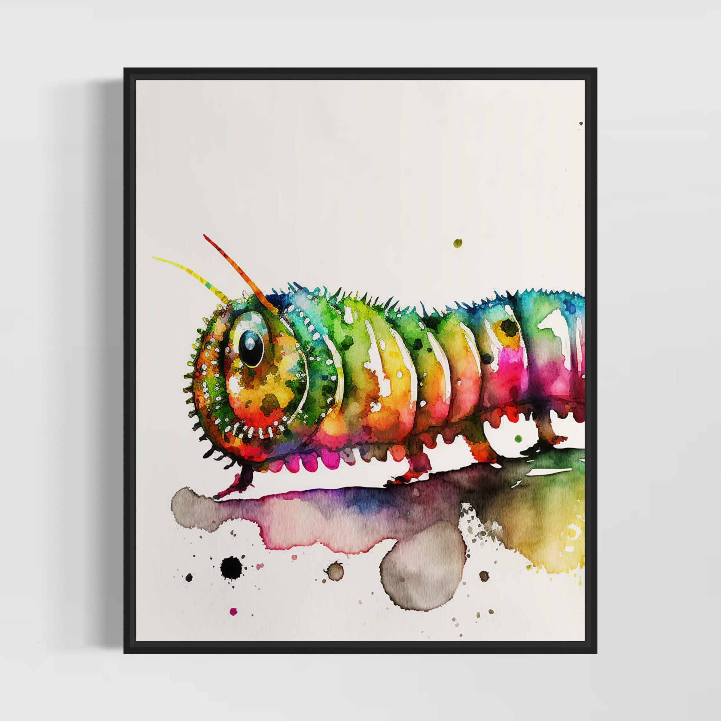 Caterpillar Painting