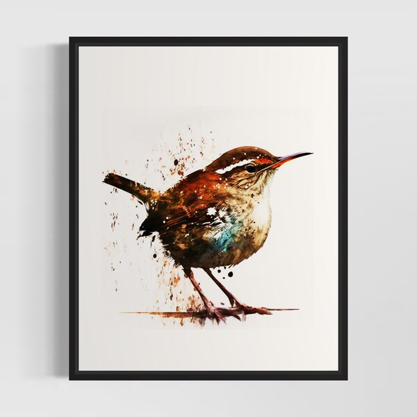 Wren Art Print - Etsy