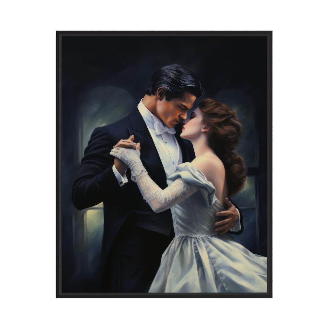 Phantom of the Opera Art Print, Scary Spooky Haunted Gothic Wall Art ...