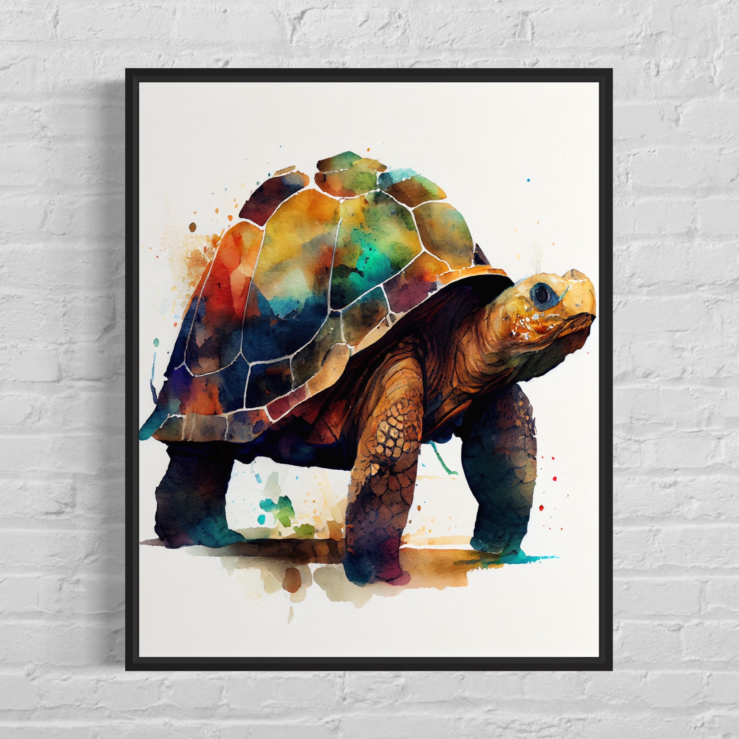 Photoshopped Tortoise In Space Suit