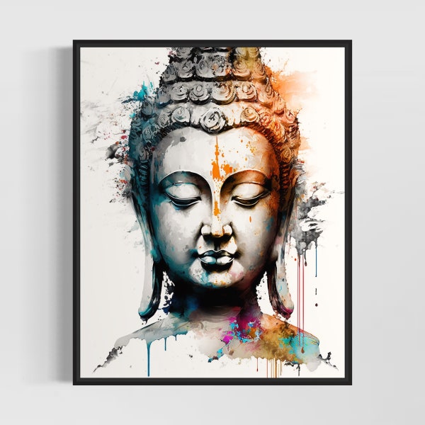 Buddha Art Print - Etsy