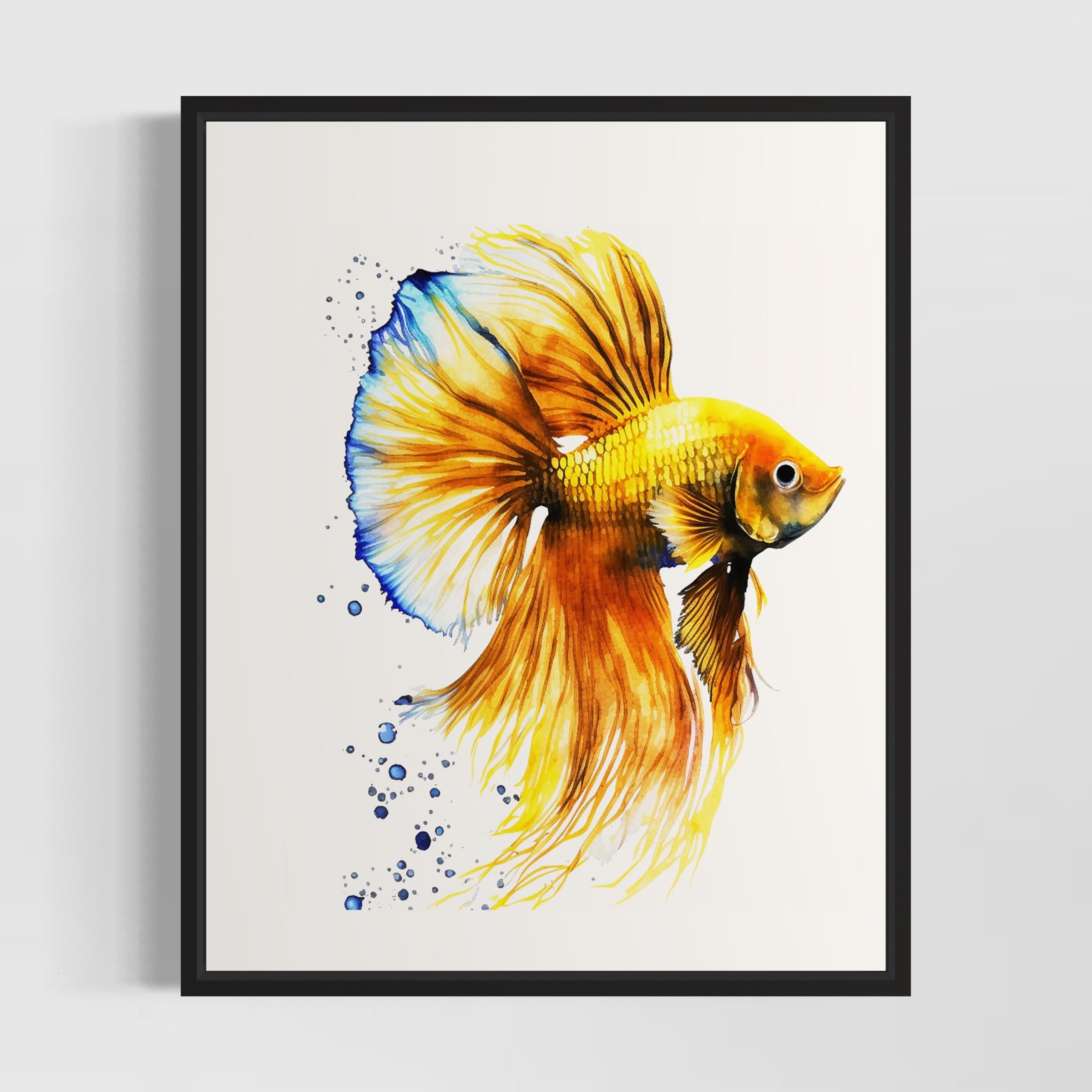 Betta Fish Paintings