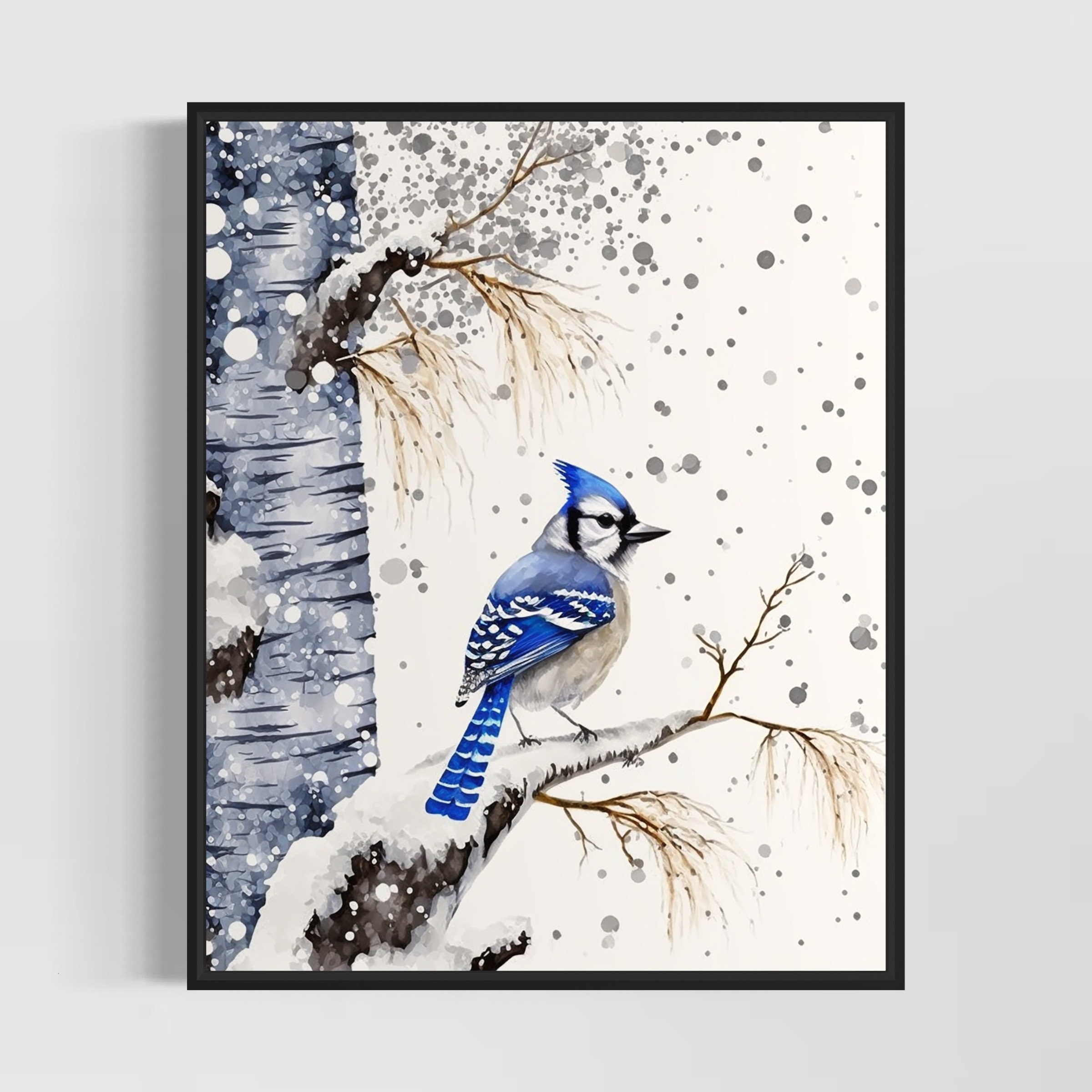 Blue Jay Watercolor