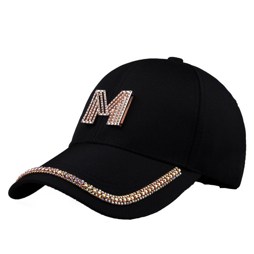 Pearl Rhinestone Sparkle Beaded Baseball Cap Bridal Shower - Etsy