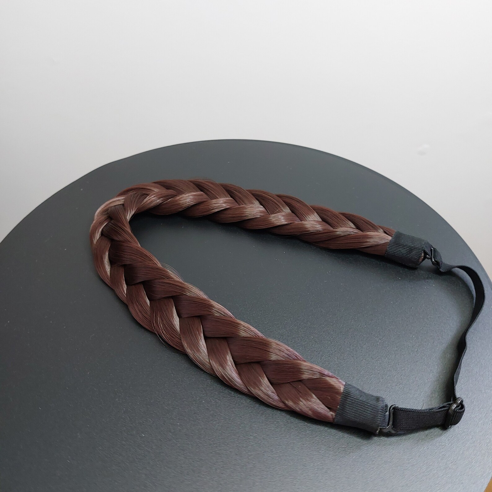 Three Strand Light Ash Blonde Braided Headband, Boho Wedding Highlight ...