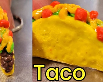 Polymer Clay Taco - Etsy