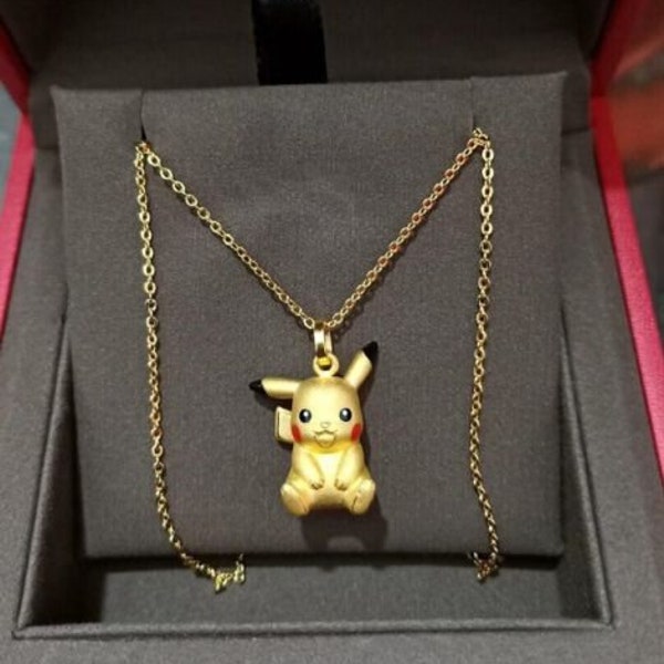 Pikachu Necklace - Etsy