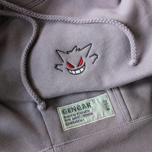 Gengar Pokemon Inspired Hoodie / Shirt - Etsy