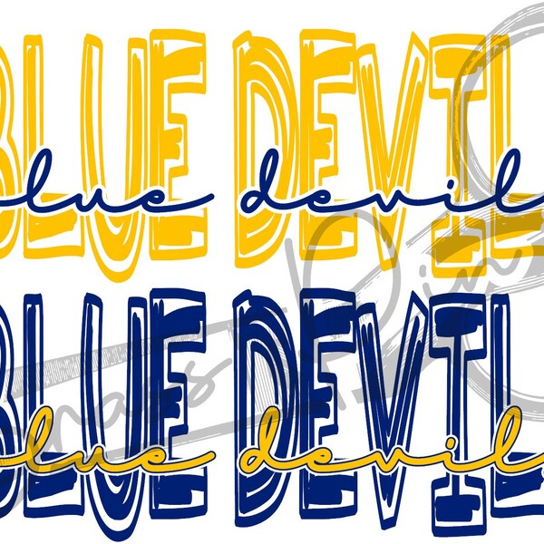 Blue Devils Shirt - Etsy