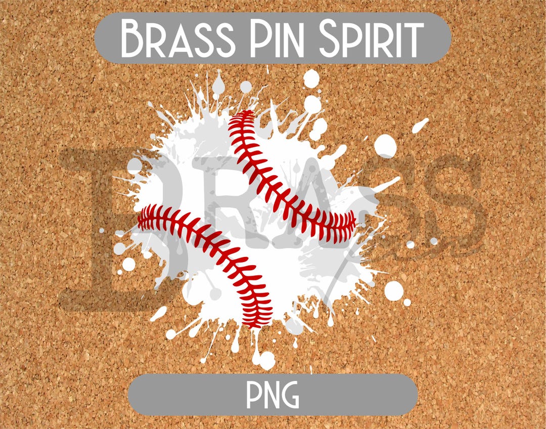 Splatter Baseball Design: PNG, Digital Download - Etsy