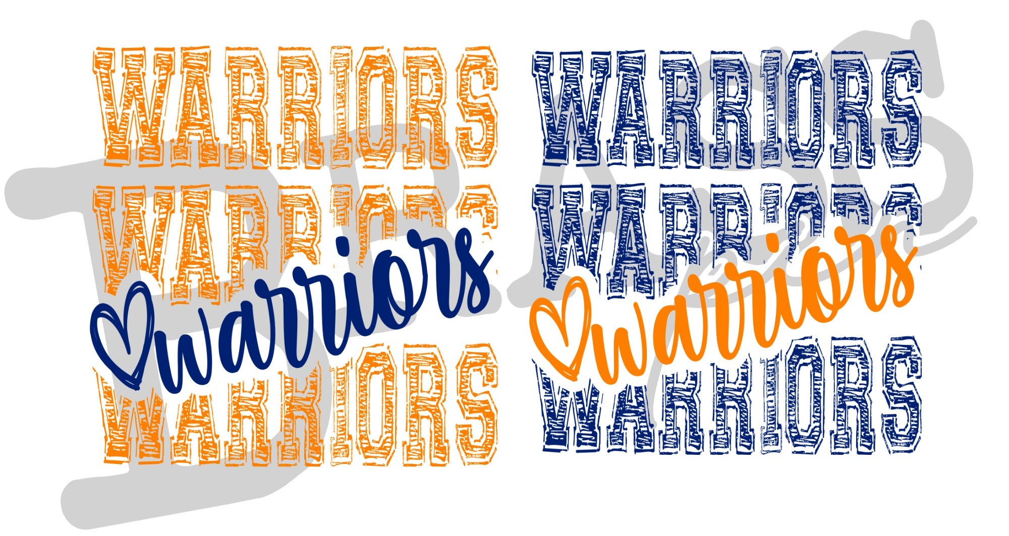 Warriors Warriors Warriors Doodle Design: PNG, JPG Digital Design - Etsy