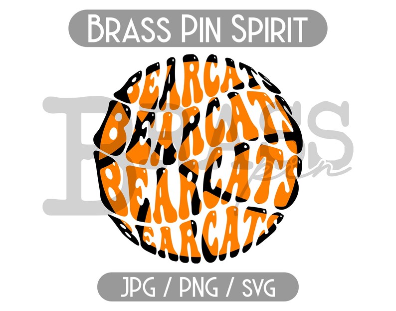 Bearcats Retro Basketball Design – PNG, SVG, JPG Digital Download - Etsy
