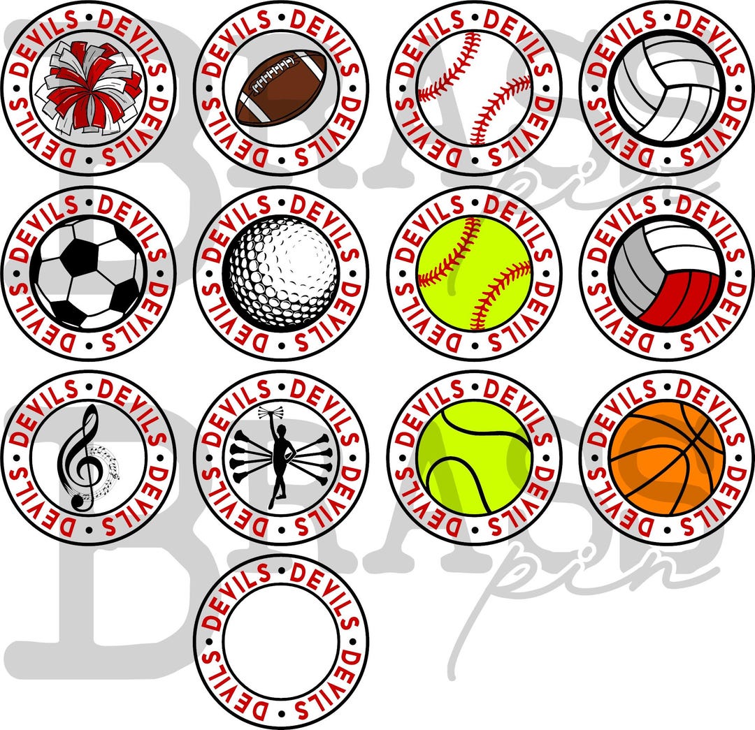 Devils Circle Bundle – 24 Designs, Digital Download: PNG, JPG, SVG ...