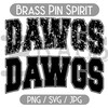 DAWGS - Doodle Letters Transparent Background - Sublimation PNG and SVG ...