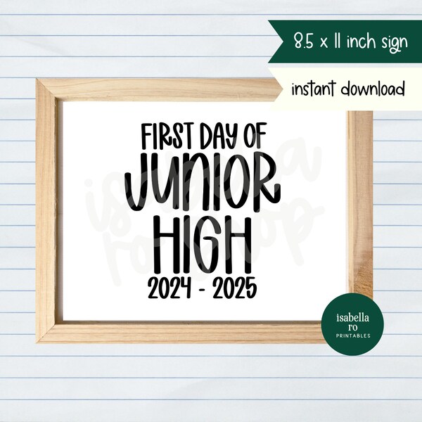 Junior High - Etsy