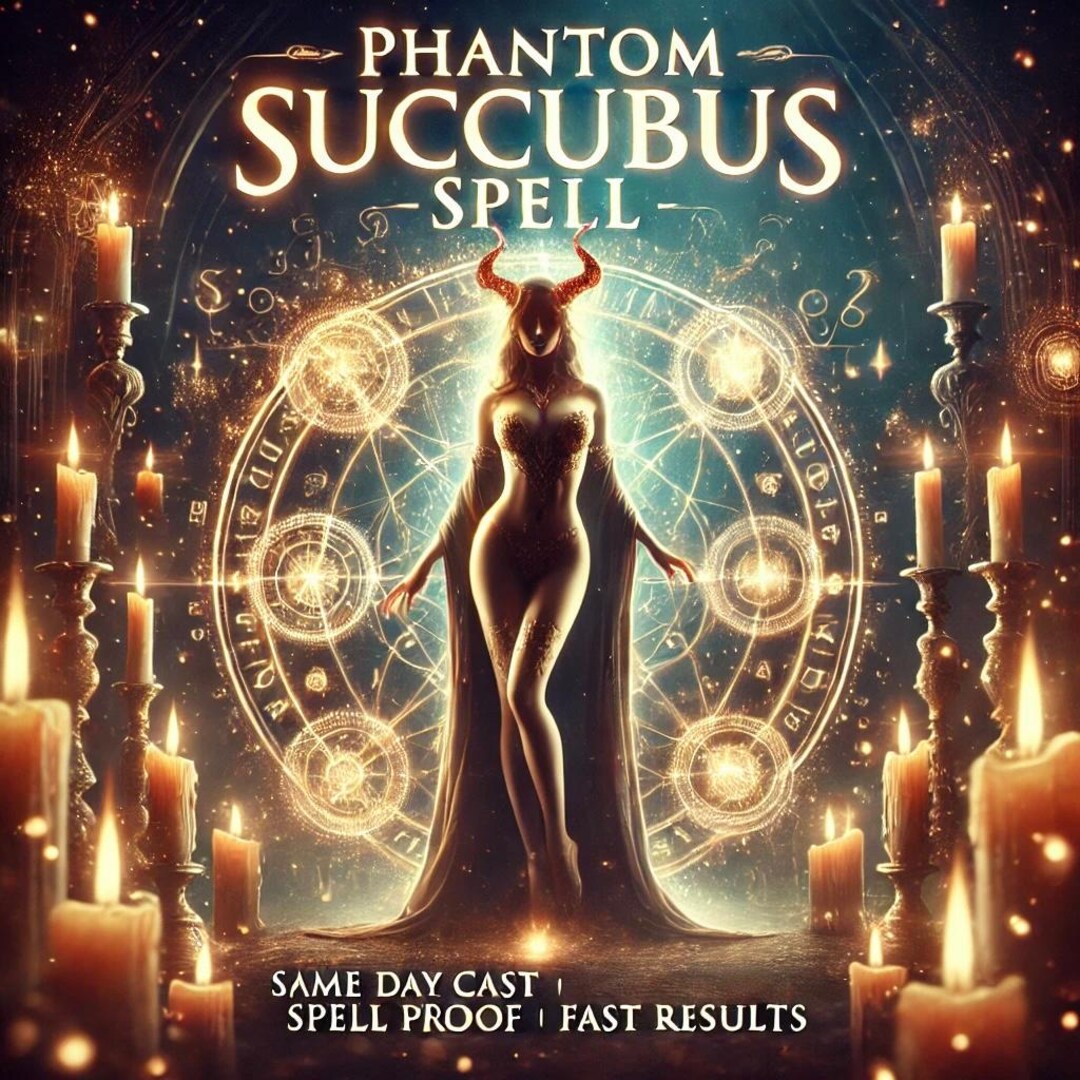 Phantom Succubus Demon Spell Seductive Succubus Same Day Cast Intimate Connection Unleash Your ...