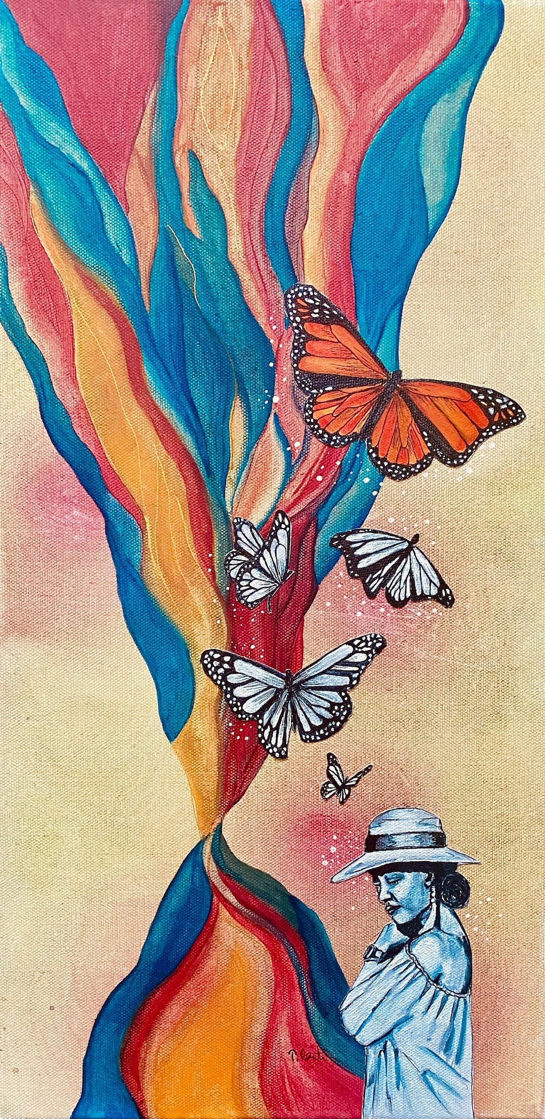 His Banner Over Me is Love - Etsy