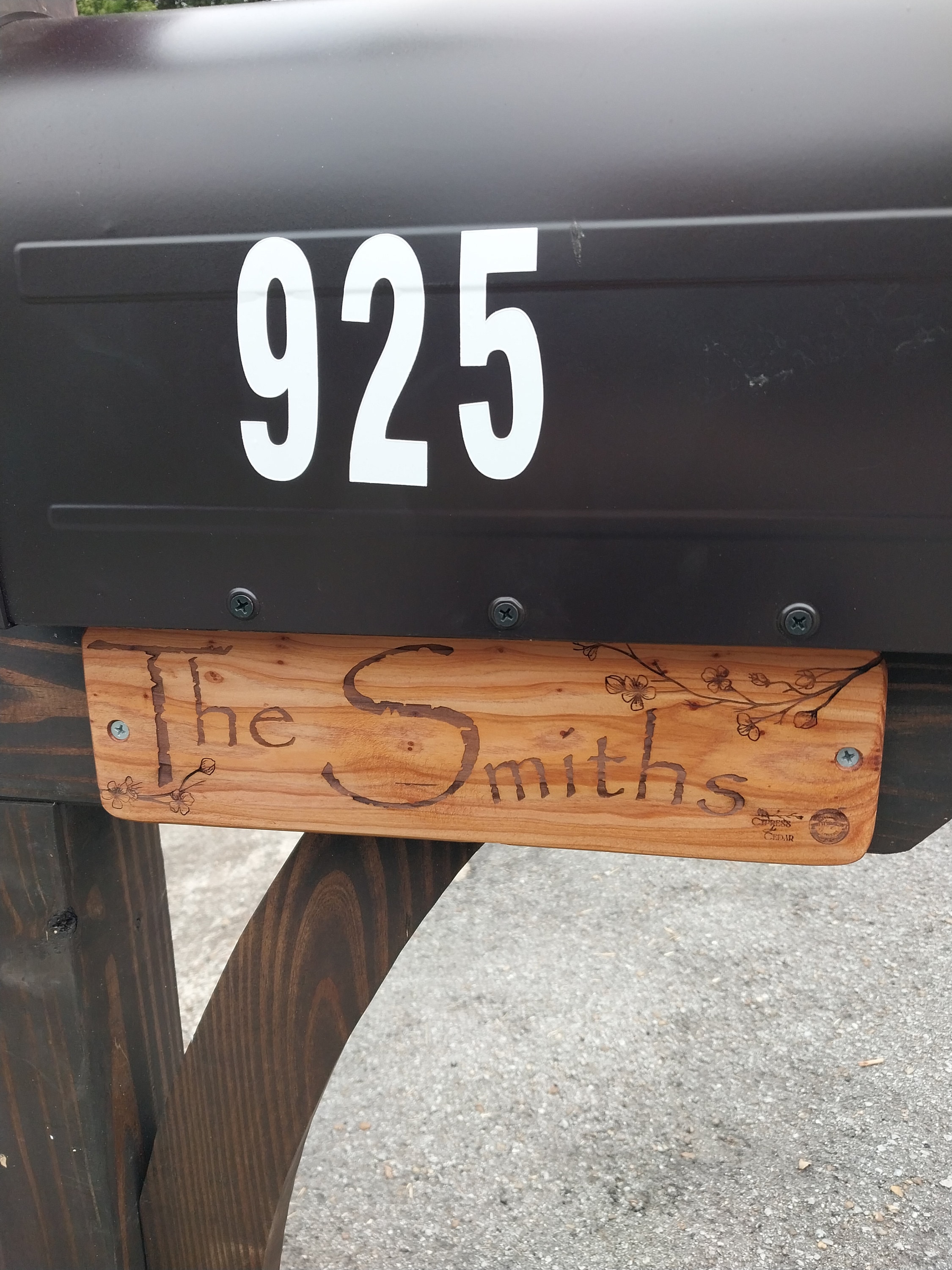 Mailbox Marker, Address Sign, Family Name Sign - Etsy