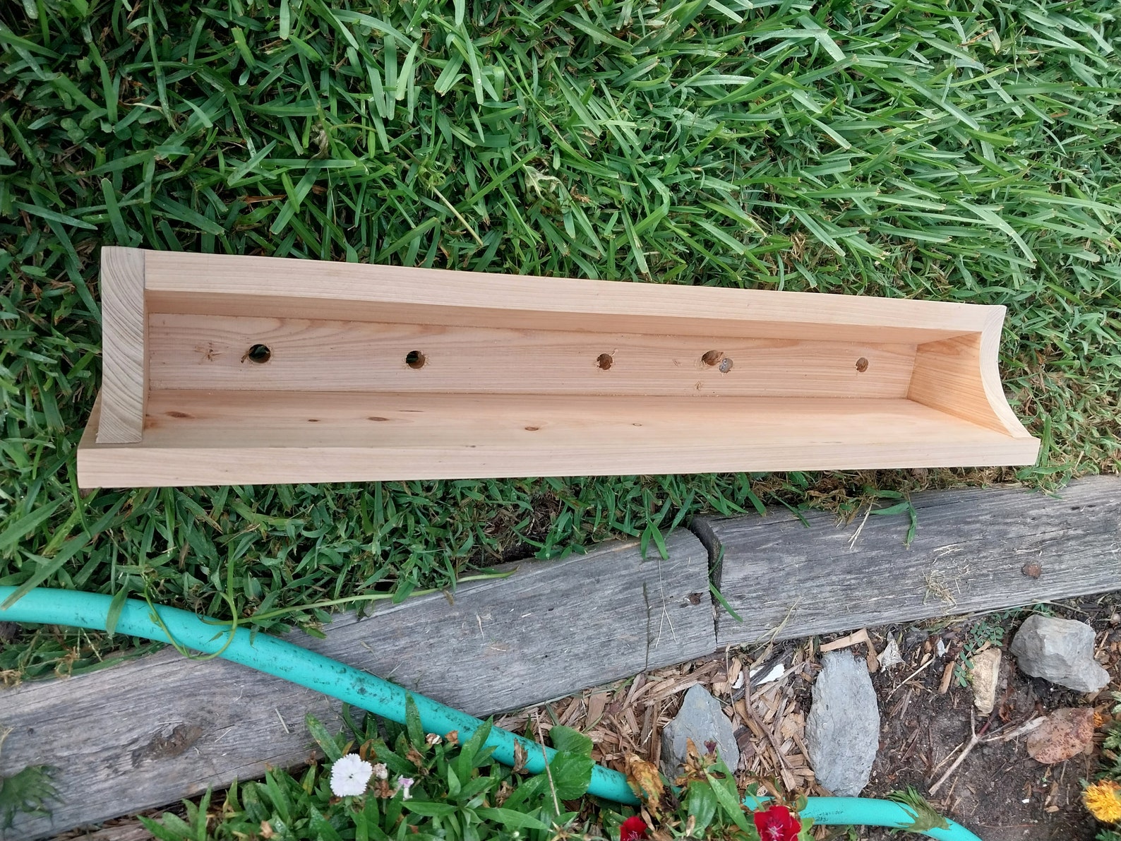 Flower Box, Window Planter Box, Cypress Window Planter Box, Window ...