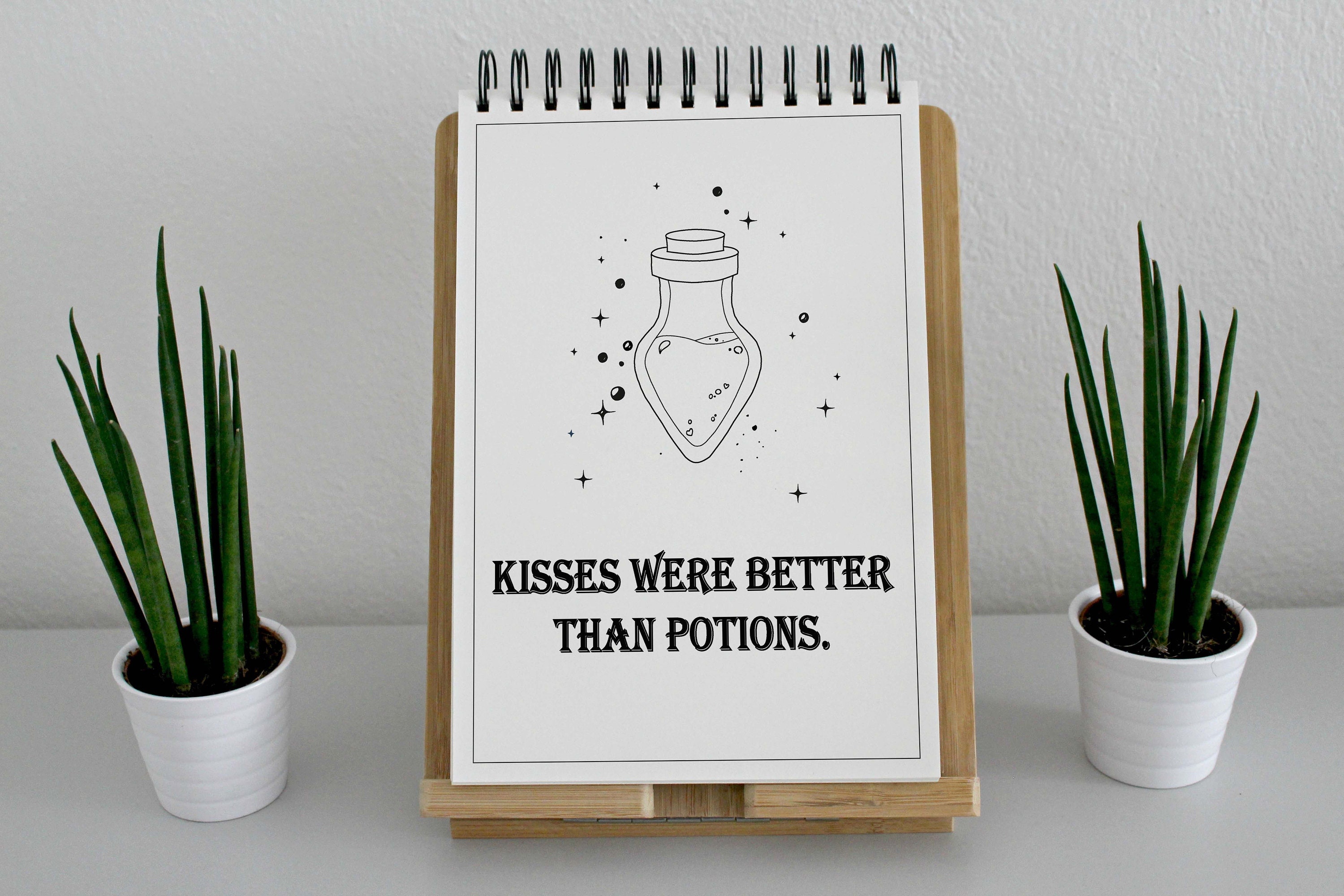 Magical Potion Digital Art , Magic Note Book Cover, Planner Cover ...