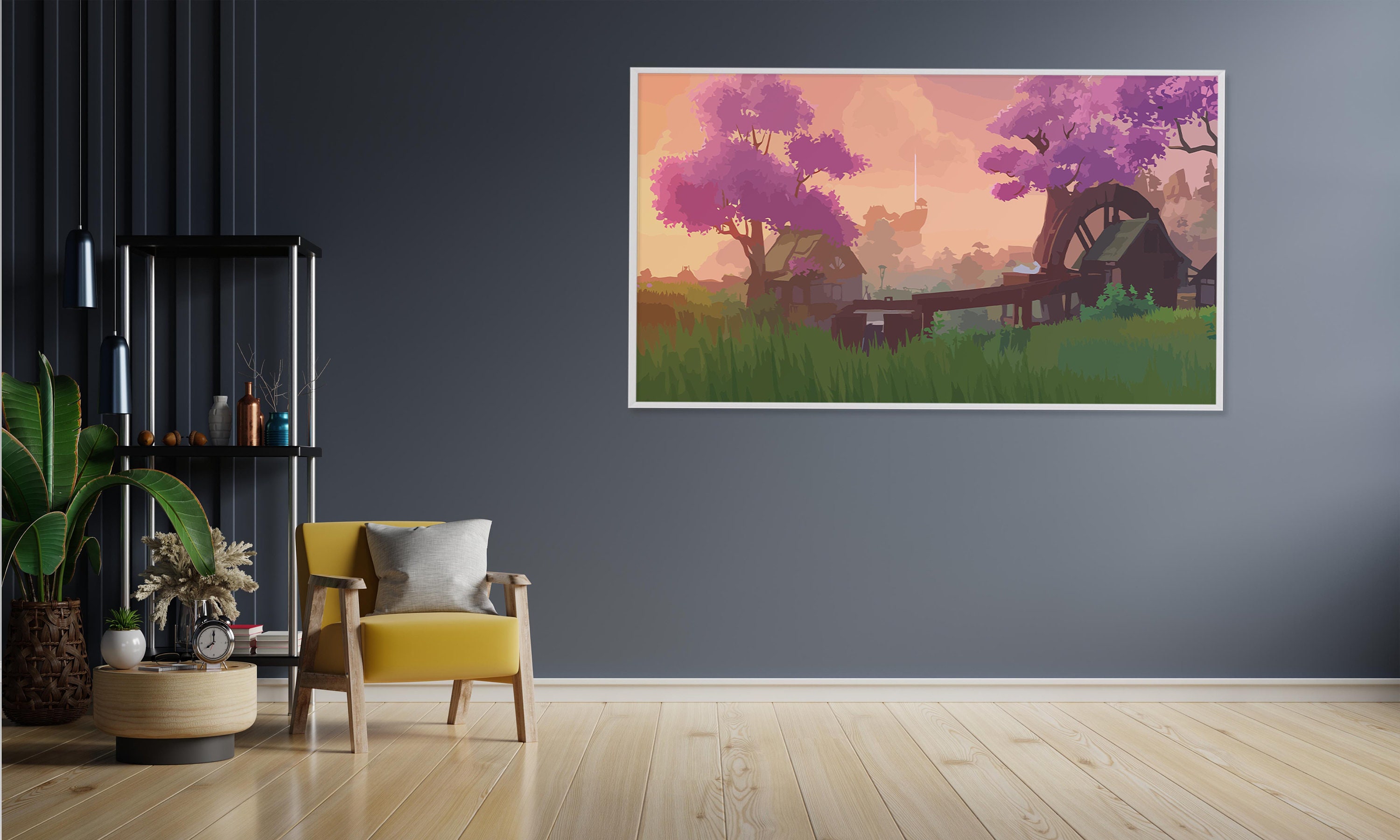 Genshin Impact Inazuma Art Set of 5 Genshin Impact Digital - Etsy