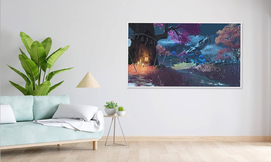 Genshin Impact Inazuma Art Set of 5, Genshin Impact Digital Art ...