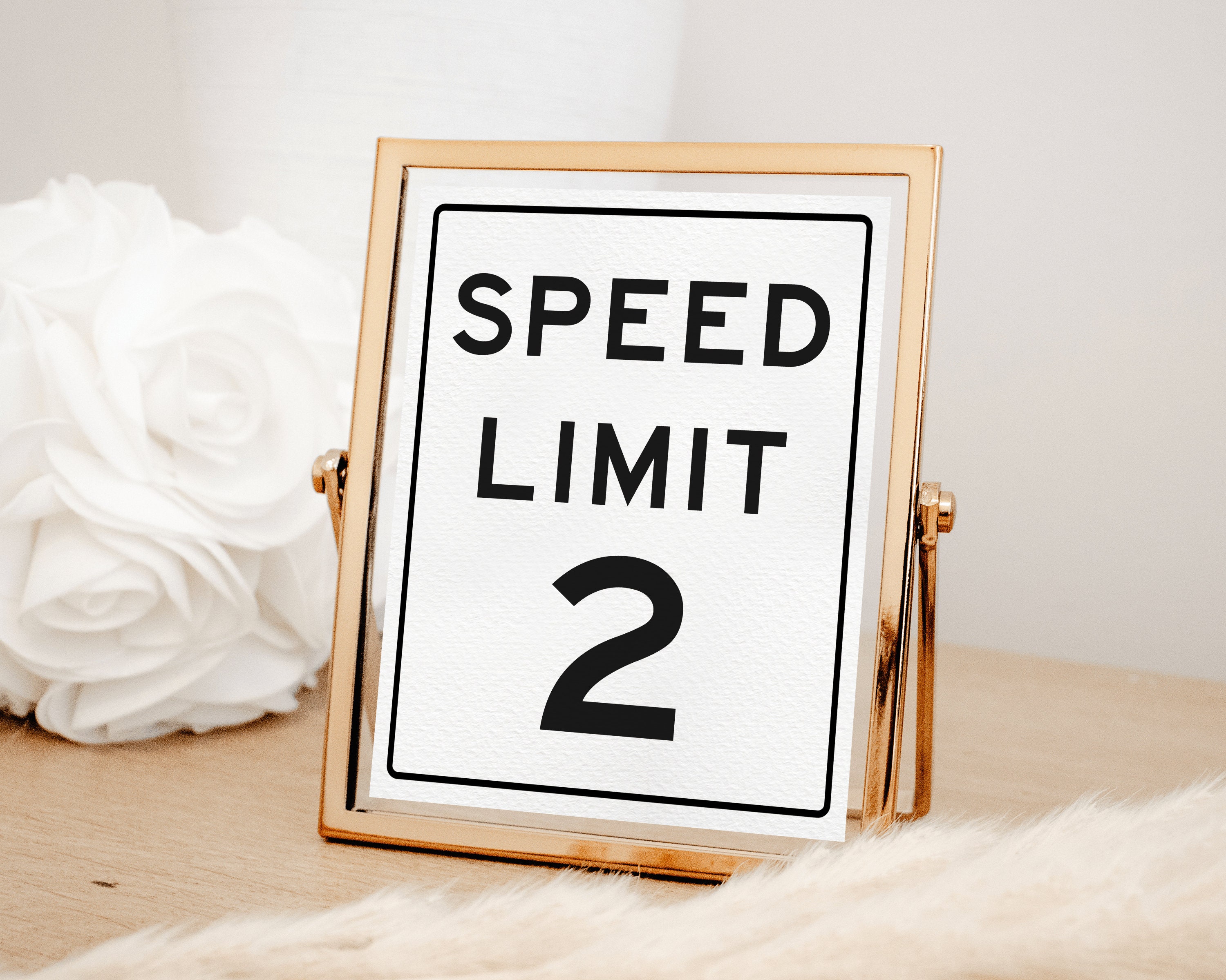 Editable Speed Limit Sign Race Car Birthday Party Sign - Etsy Canada