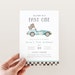 Race Car 1st Birthday Invitation Bundle Editable Racing First - Etsy