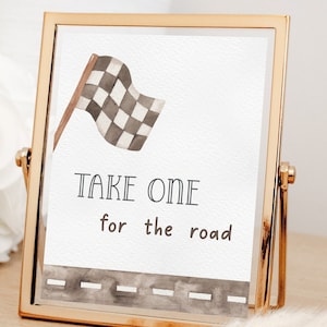 Editable Racing Party Signs Bundle, Race Cars Birthday Food Drink Signs ...