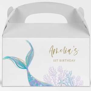 Editable Mermaid Milestone Poster, Purple Blue Mermaid Birthday Decor ...