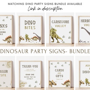 Dinosaur Dig Sign, Editable Template, Dino Dig Site Poster, Fossils ...