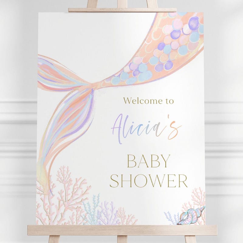 Coral Baby Shower - Etsy
