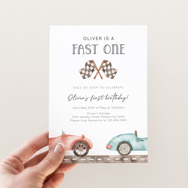 Fast One Birthday Party - Etsy