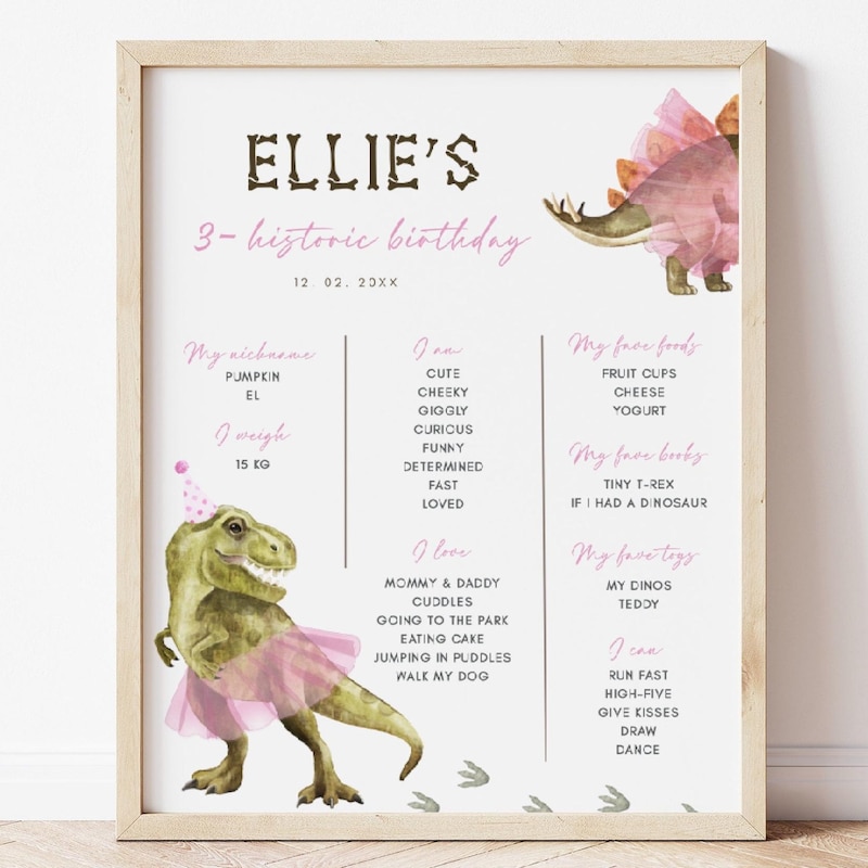 Dinosaur Poster - Etsy