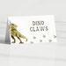 Dinosaur Food Tents, Editable Template, Dinosaur Food Labels, T-rex ...