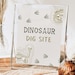 Dinosaur Party Signs Bundle, Editable Dino Birthday Signs Decor, Dino ...