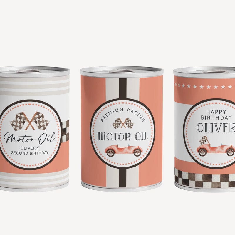 Motor Oil Can Labels - Etsy