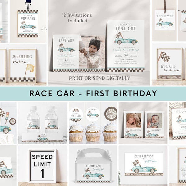 First Lap Invites - Etsy