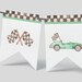 Editable TWO Fast Wall Banner, Vintage Green Race Car Party Decoration ...