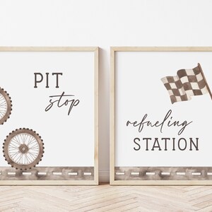 Editable Red Dirt Bike Cake Toppers, Any Age Dirt Bike Birthday Party ...