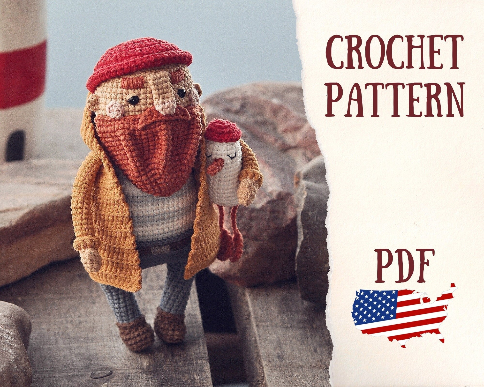 Amigurumi Pattern Sailor Crochet Pattern Doll Crochet - Etsy Canada