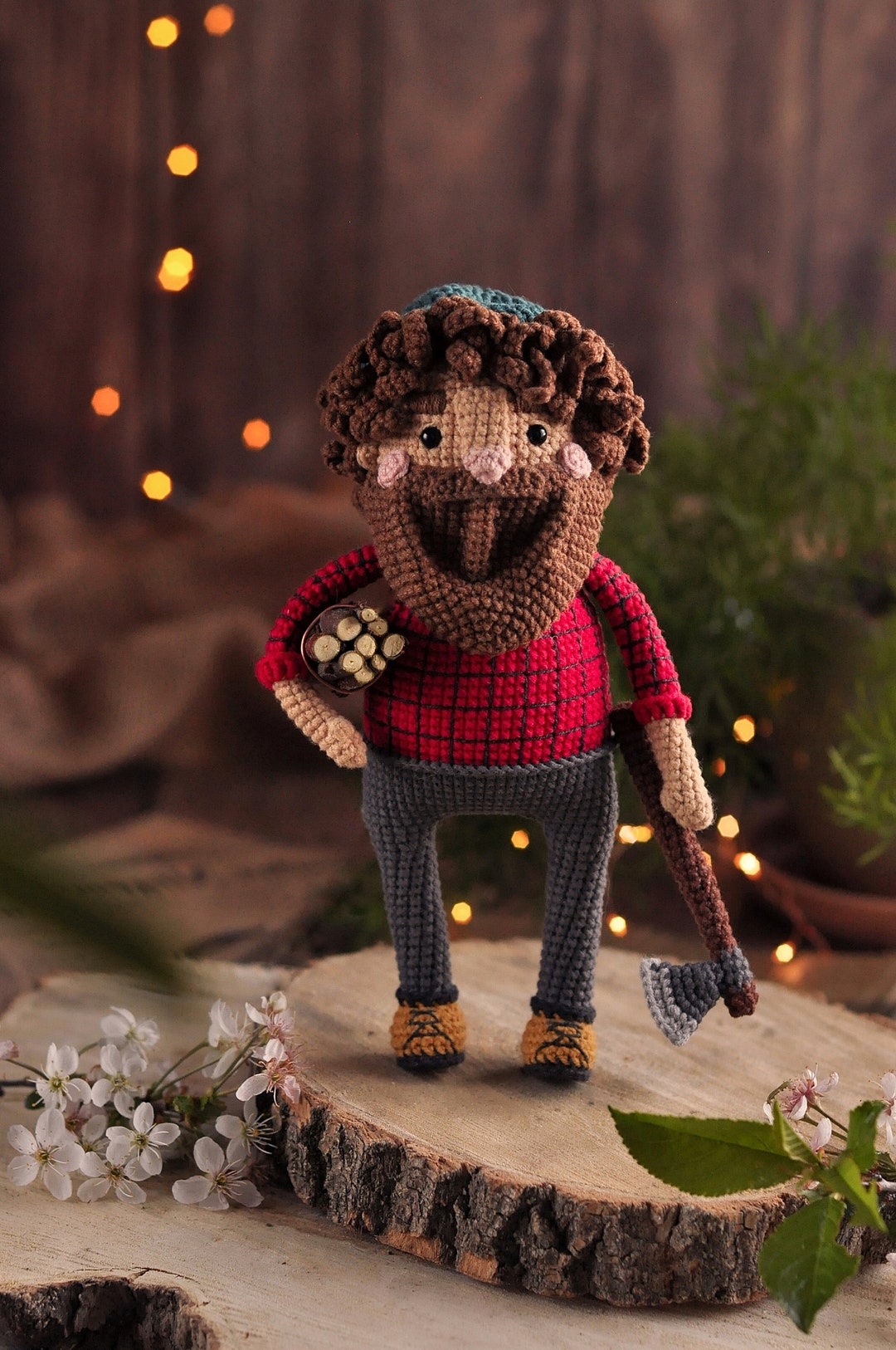 Amigurumi Pattern. Crochet Patterns. Lumberjack Doll Pattern. Amigurumi ...