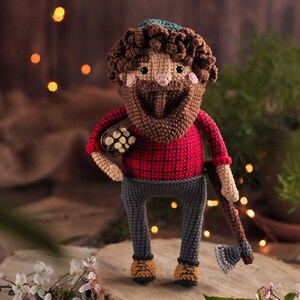 Amigurumi Crochet Doll Pattern Lumberjack (PDF). Amigurumi Doll Pattern ...
