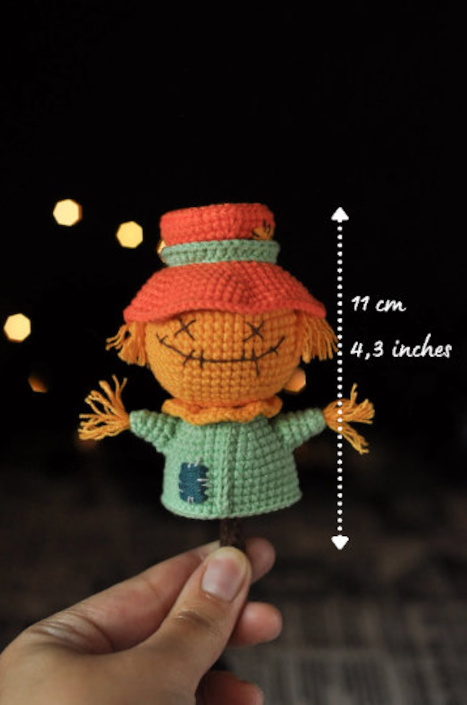 Amigurumi Pattern / Scarecrow Crochet Pattern /halloween - Etsy