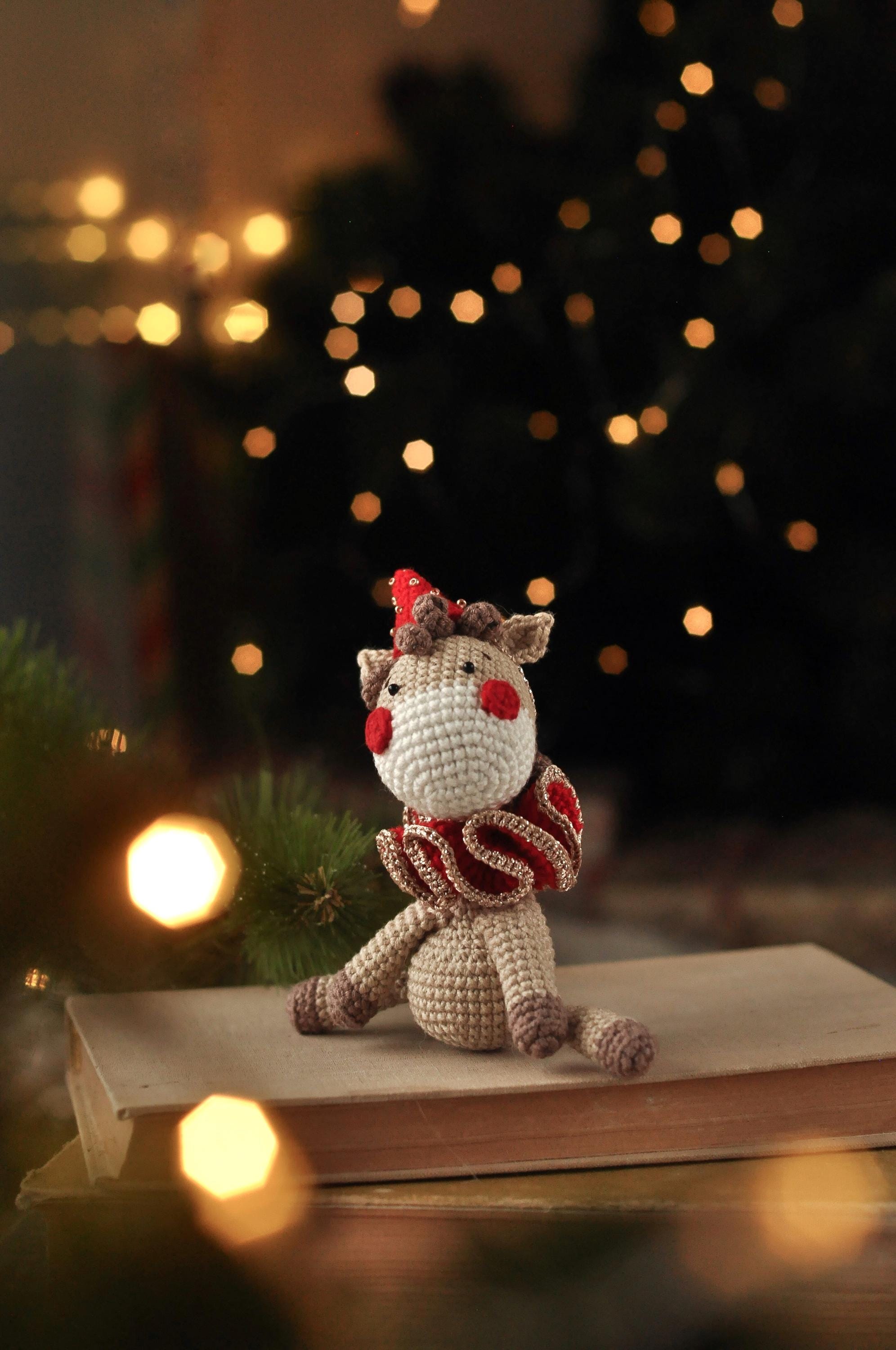 Christmas Horse Crochet Pattern. Amigurumi Holiday Horse PDF. Cute ...