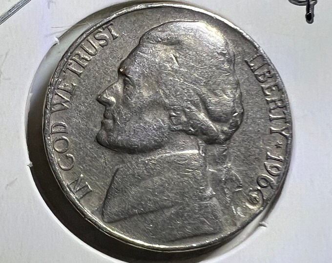1964 D Nickel Mint Error US Coin - Etsy