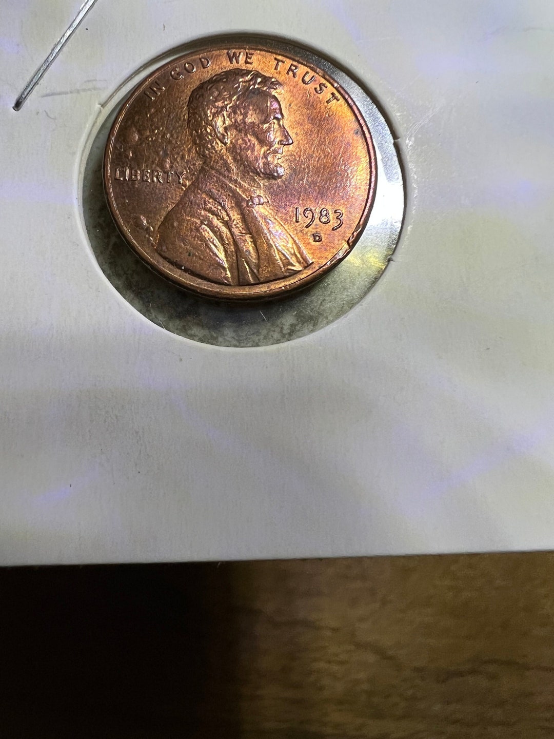 1983 D Penny US Coin Double Die - Etsy