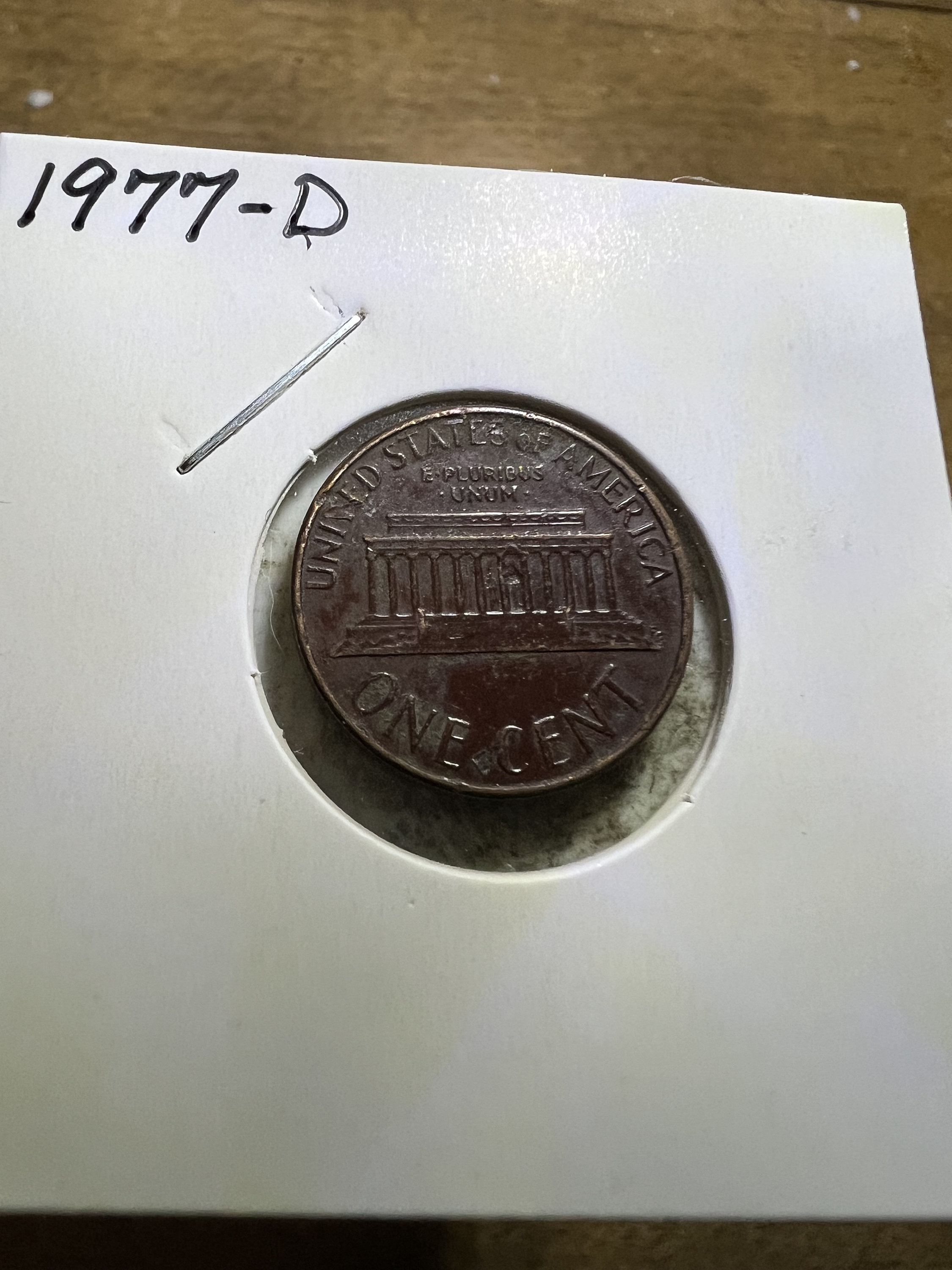 1977 D Red Penny Rare US Coin - Etsy