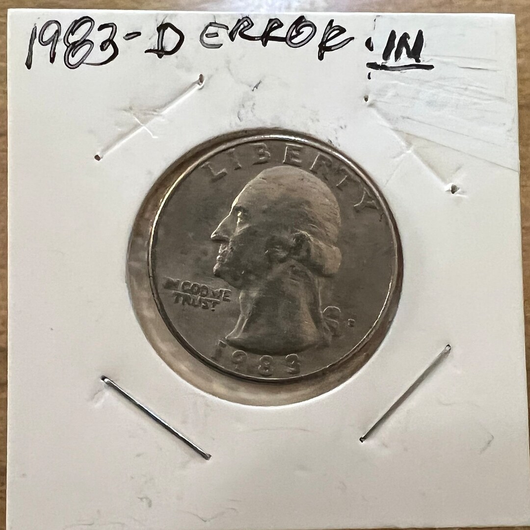 1983 D Quarter US Coin - Etsy